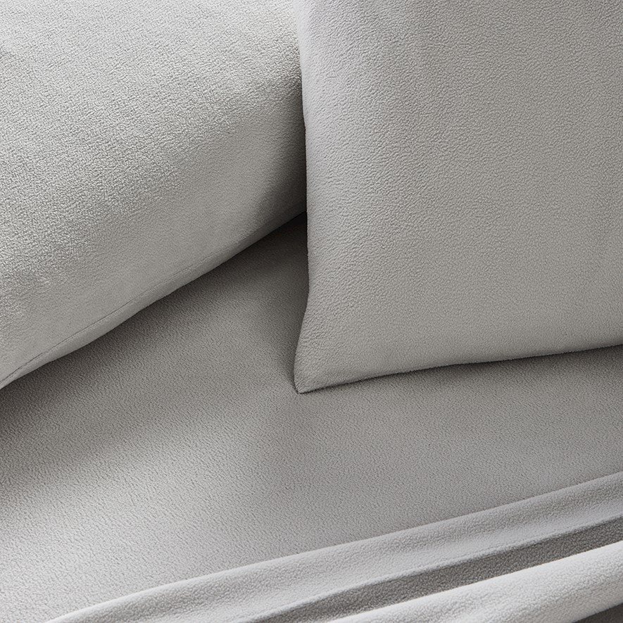 Cloud Silver Sheet Set | Adairs
