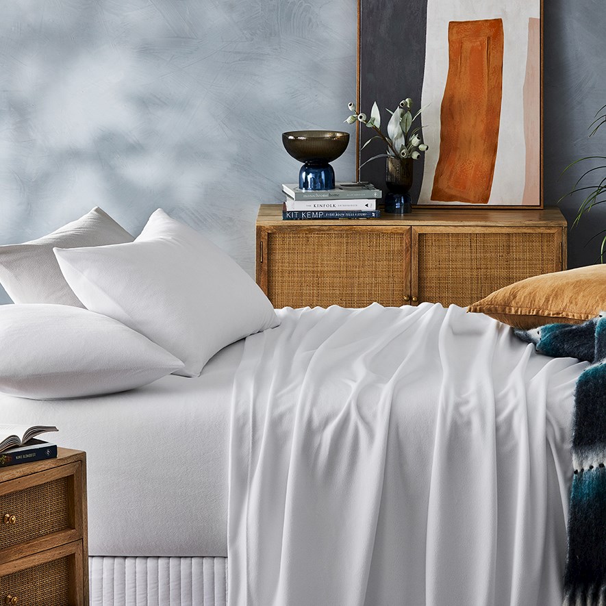 Cloud White Sheet Set | Adairs