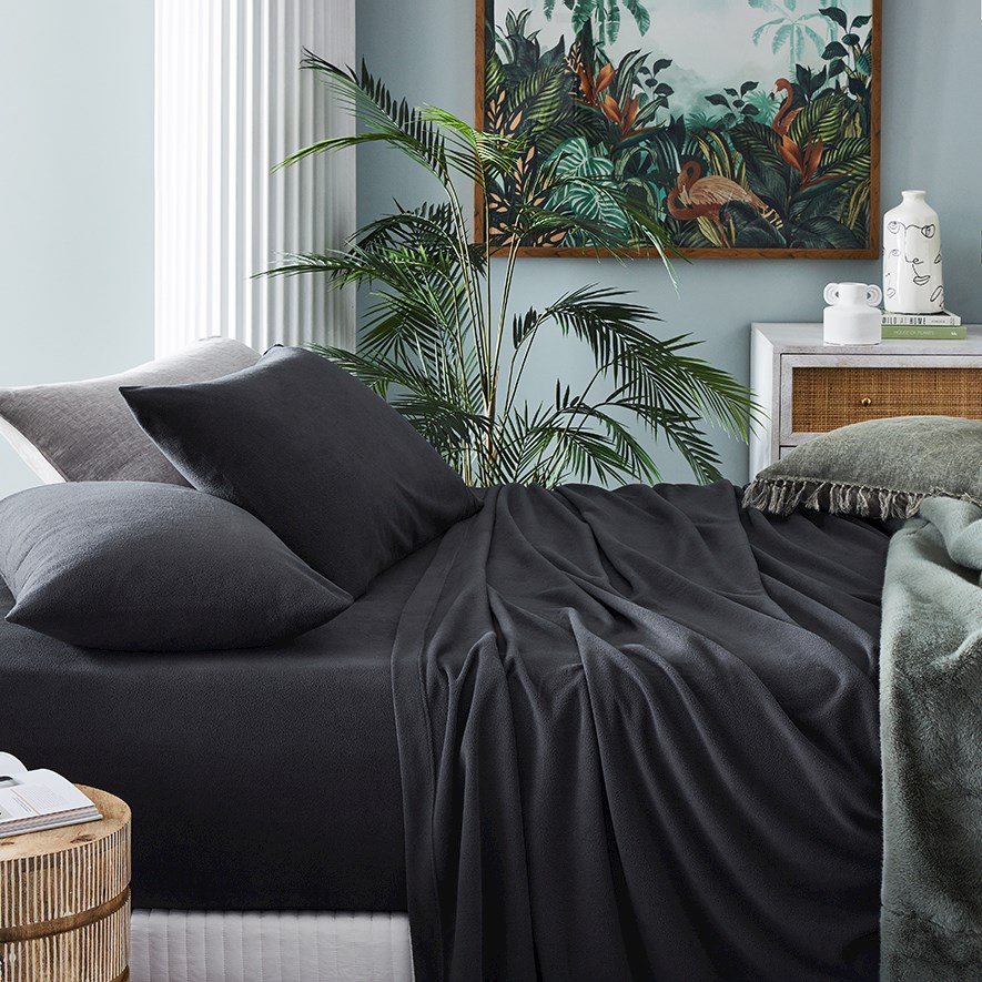 Cloud Petrol Sheet Set | Adairs