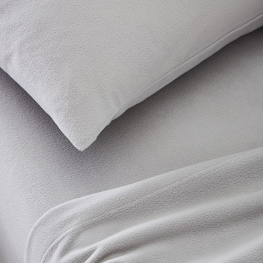 Cloud Silver Sheet Set | Adairs
