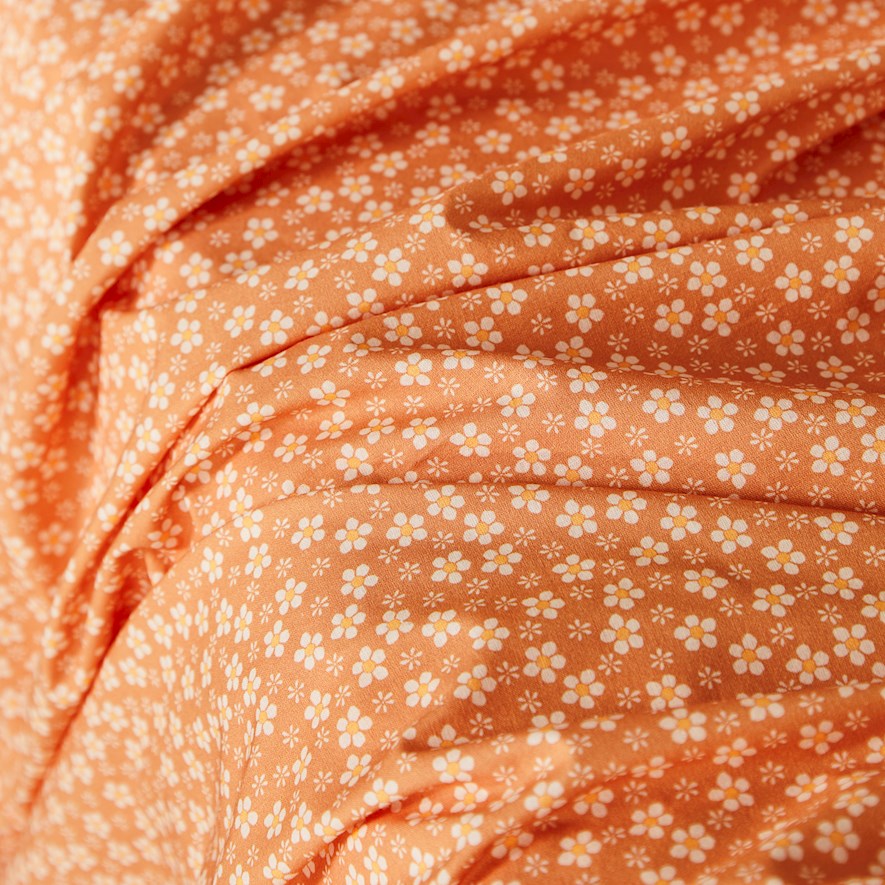 Wandering Folk Daisy Terracotta Sheet Set | Adairs