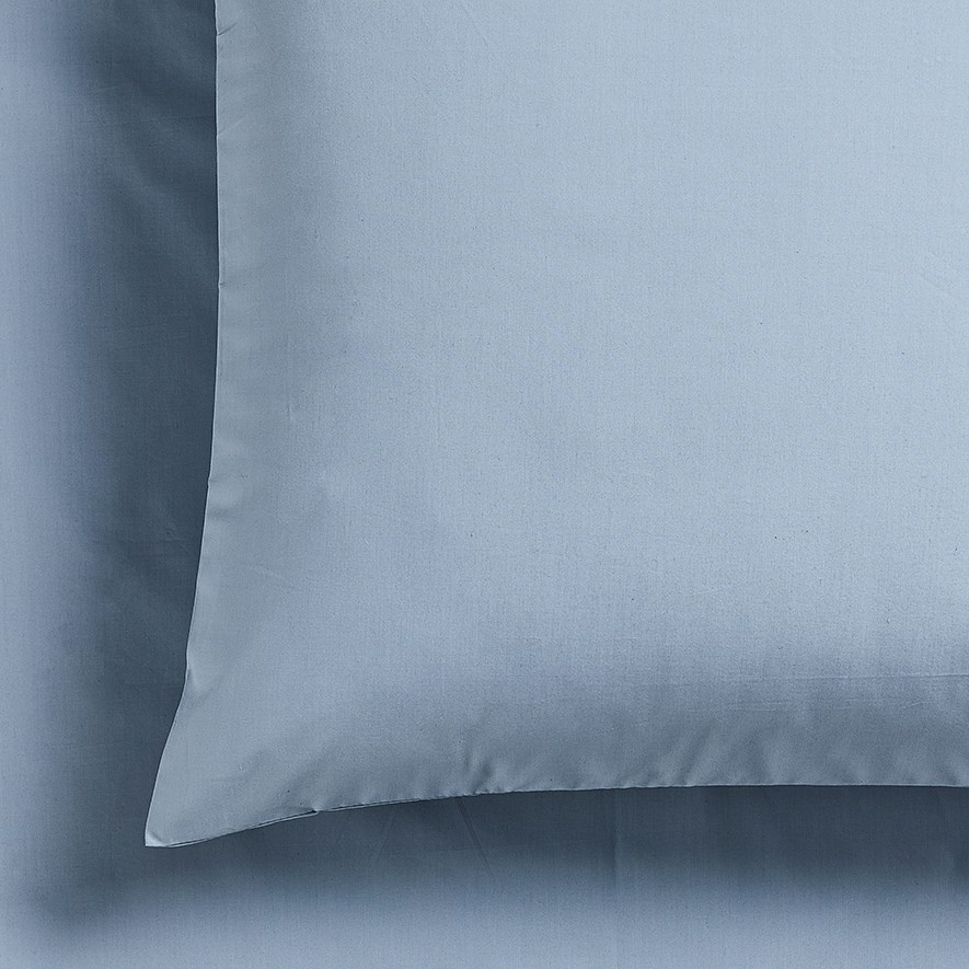 Fresh Cotton Percale Dusty Blue Sheet Set | Adairs