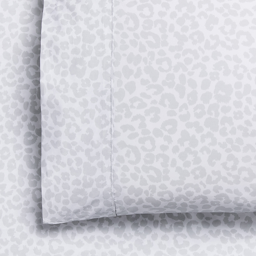 300TC Fresh Cloud Leopard Sheet Set | Adairs