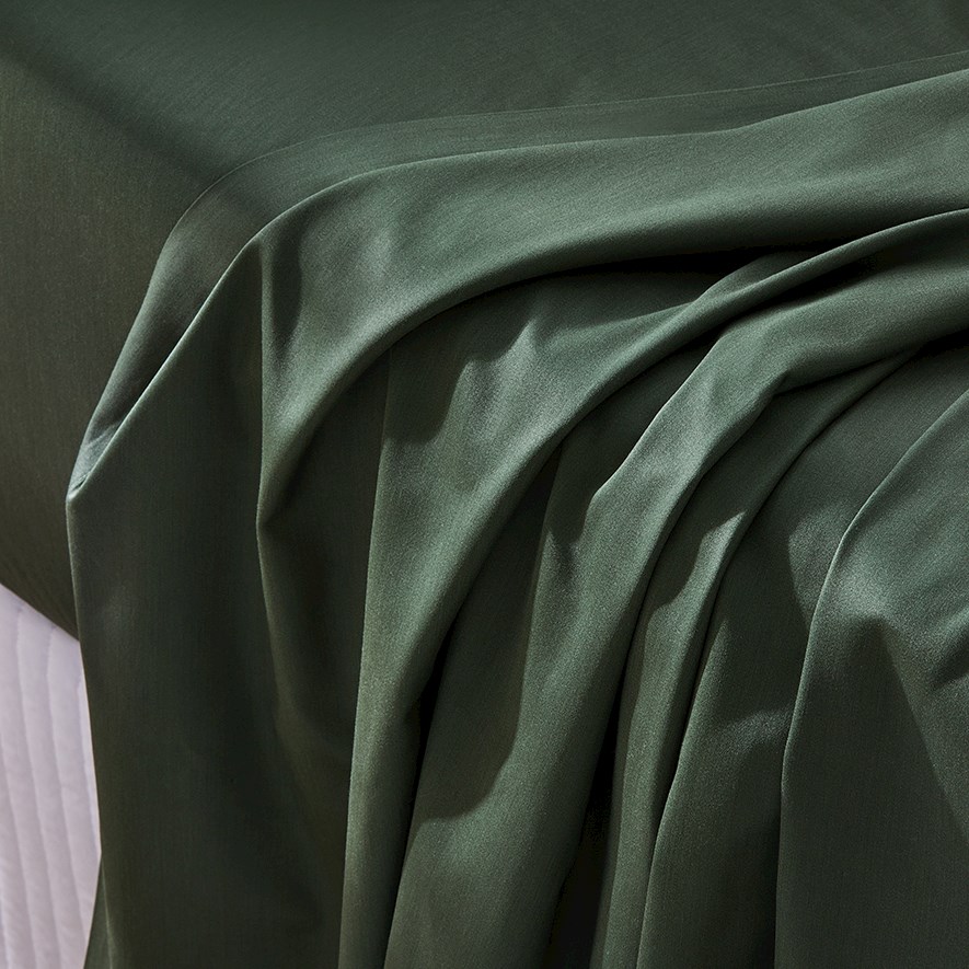 600TC Bamboo Cotton Ivy Sheet Set | Adairs