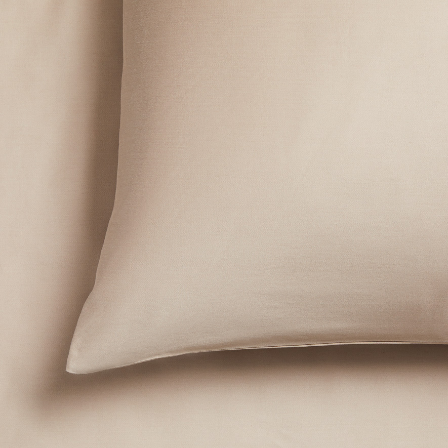 600TC Bamboo Cotton Buff Sheet Set | Adairs