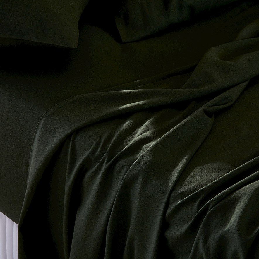 Bamboo Linen Ivy Sheet Separates | Adairs