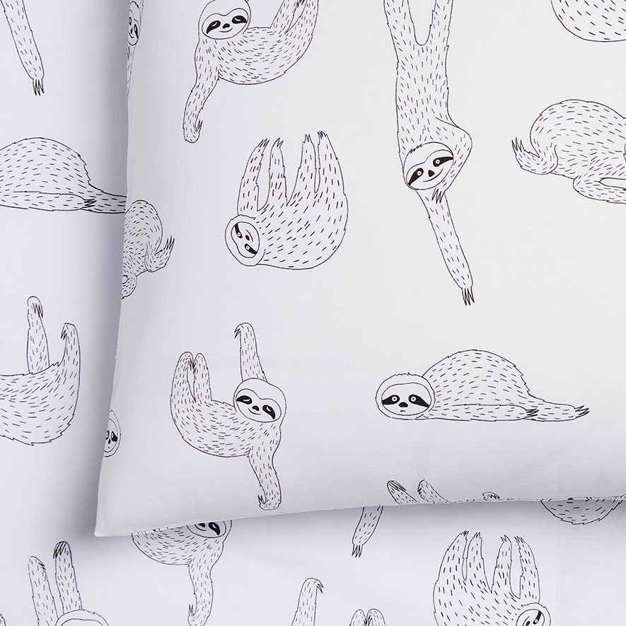 Novelty Sloth Sheet Set | Adairs