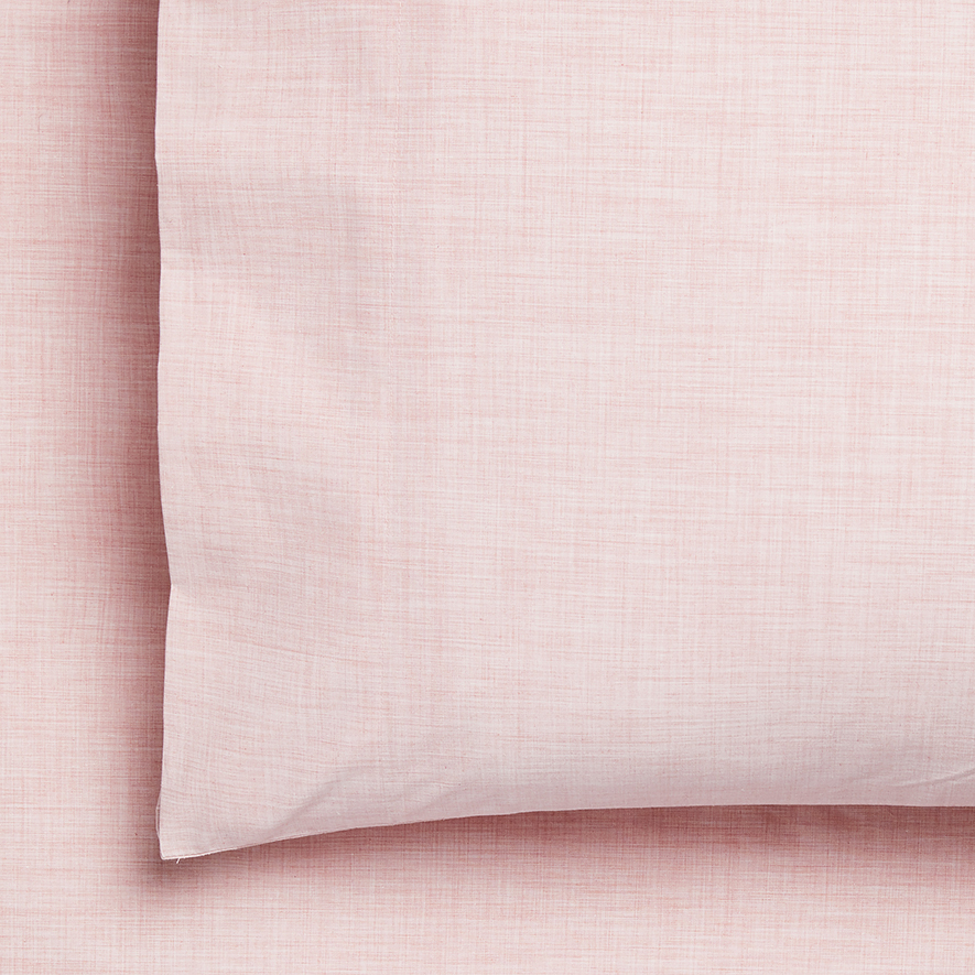 Home Republic - Eco Cotton Pink Sheet Set | Adairs
