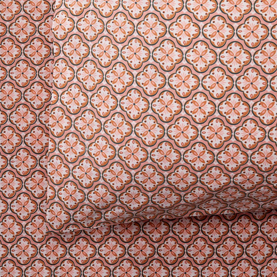 Printed Lyra Tile Sheet Set | Adairs