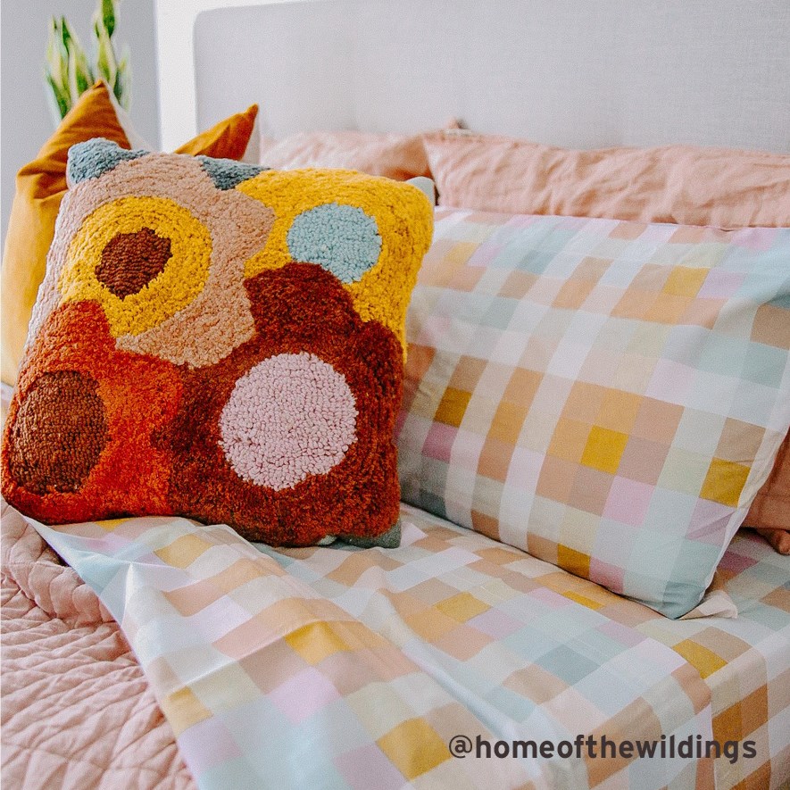 Printed Soulful Check Sheet Set | Adairs