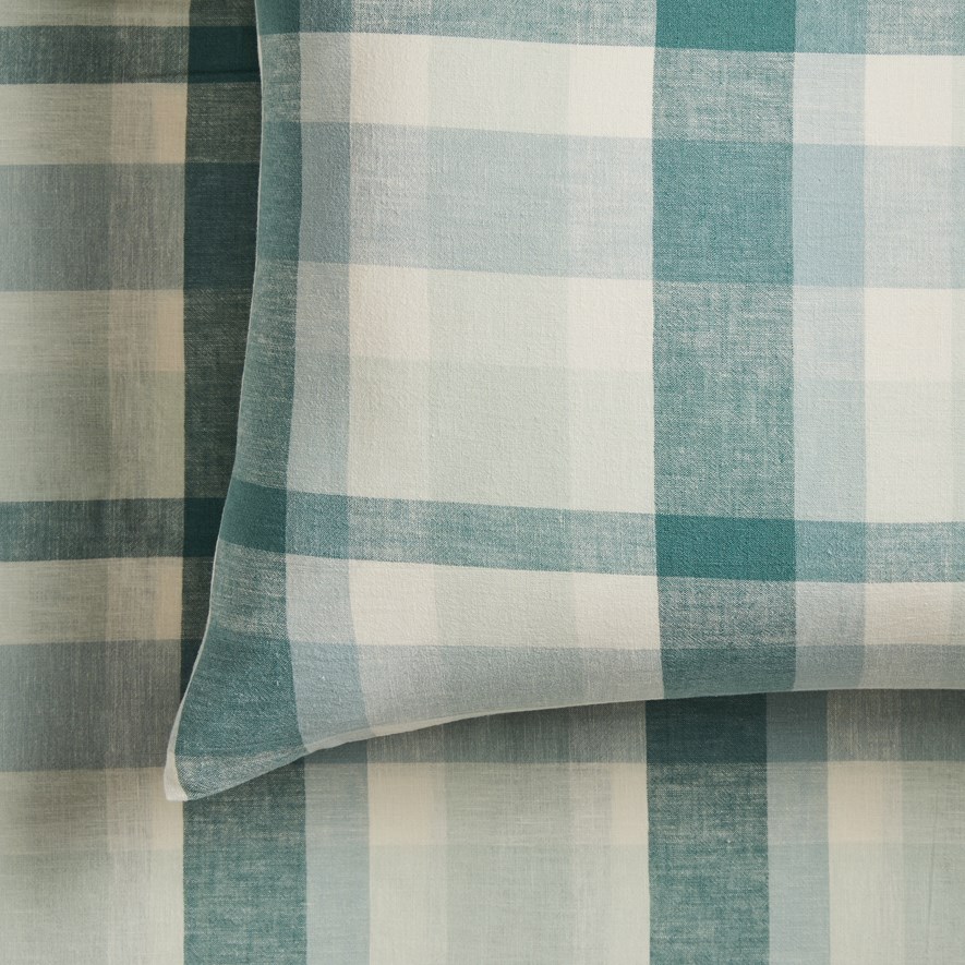 Vintage Washed Linen Soft Sage Sheet Set | Adairs