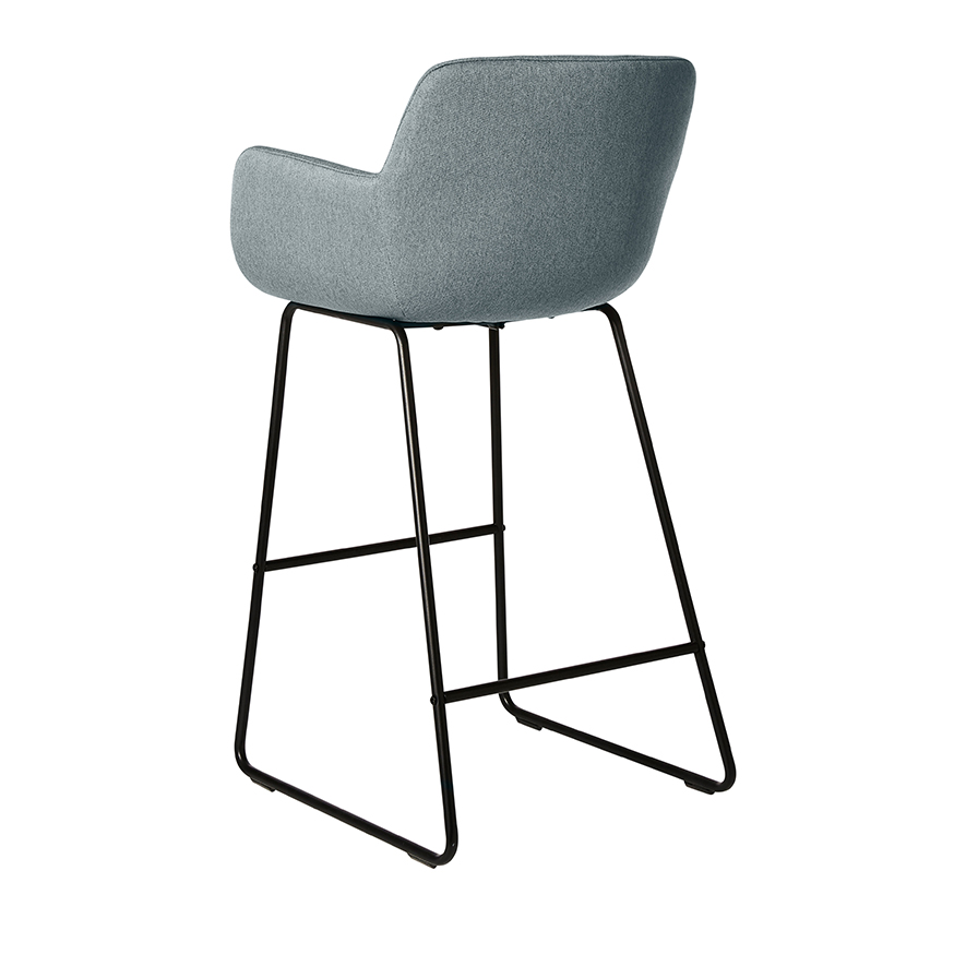 Mercer + Reid - Delaware Dusty Blue Counter Stool | Adairs