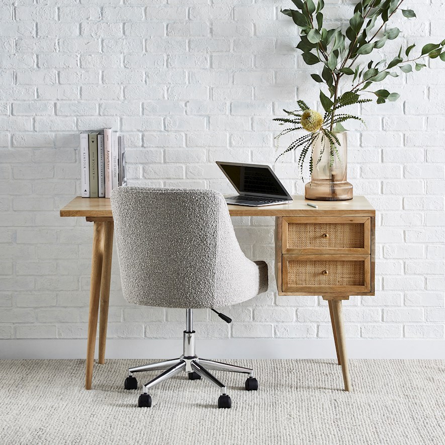 Anjuna Natural Desk | Adairs