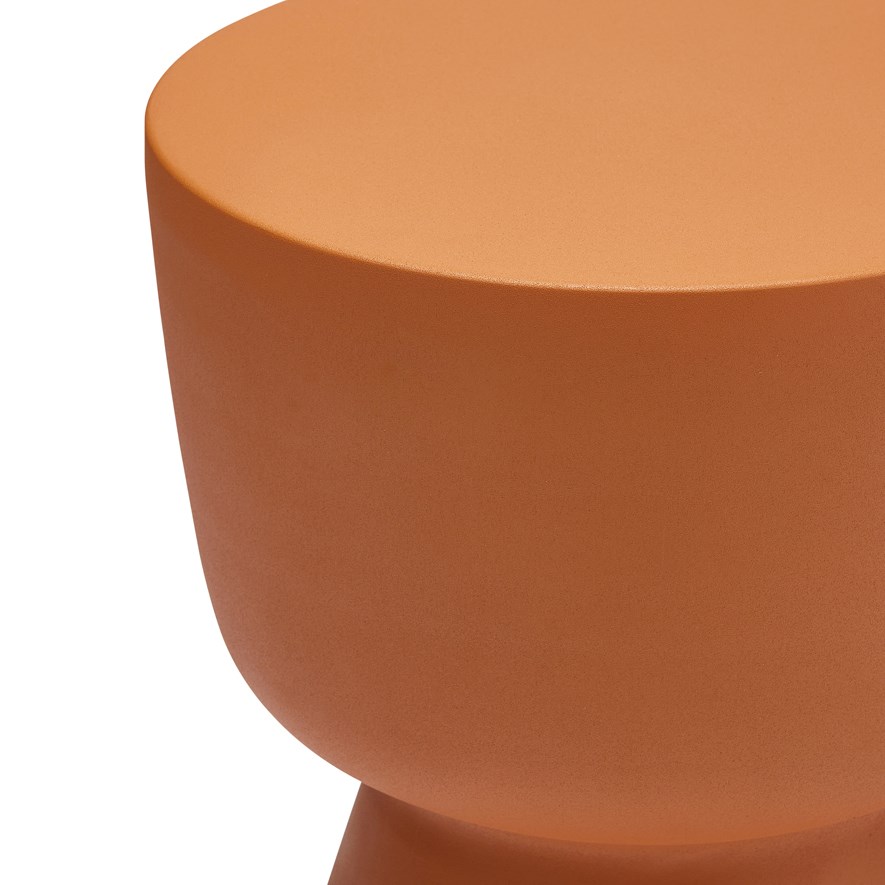 MT - Mark Tuckey Cedar Metal Egg Cup Side Table | Adairs