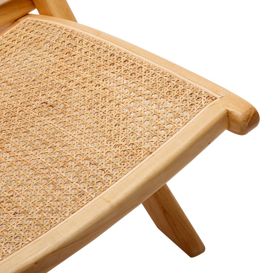 Burleigh Natural Rattan Chair | Adairs