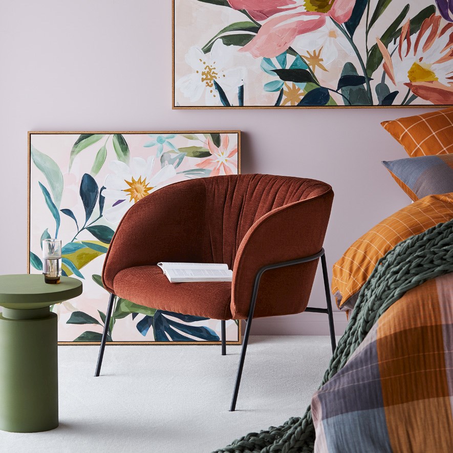 Miami Clay 1 Seater Chair | Adairs