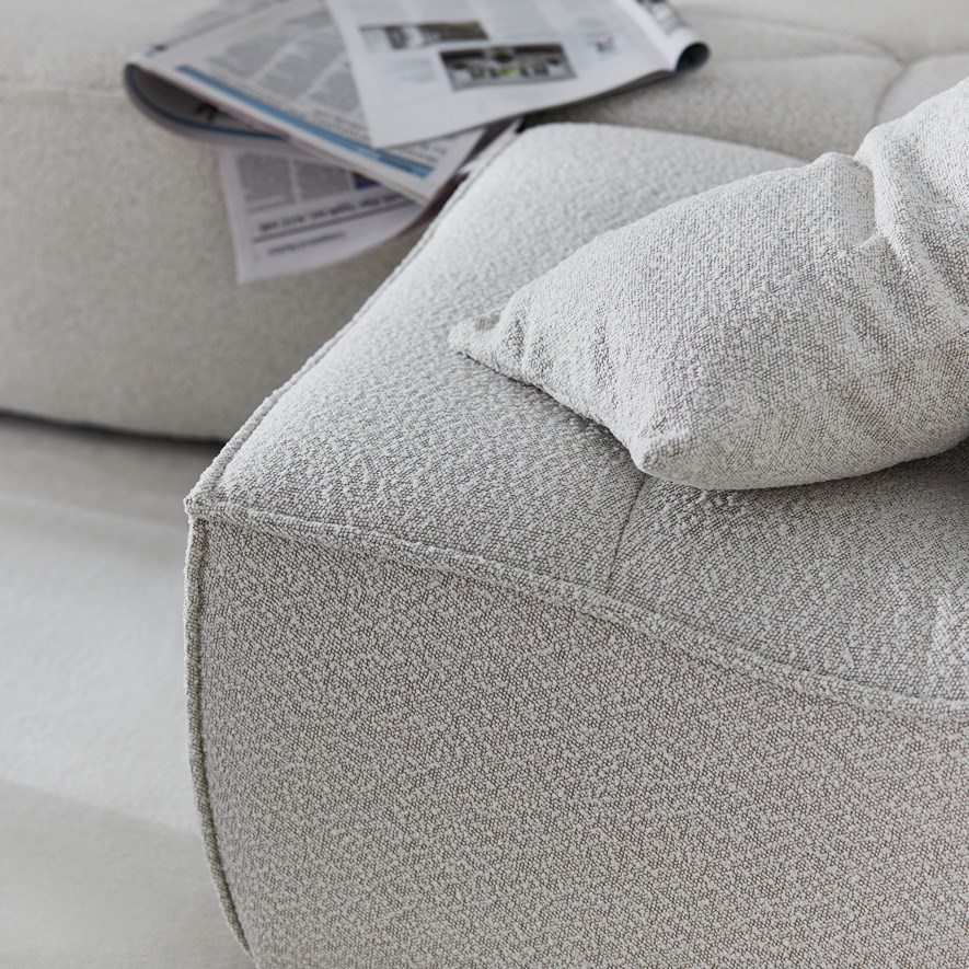 Otis Snow Corner Lounge Chair | Adairs