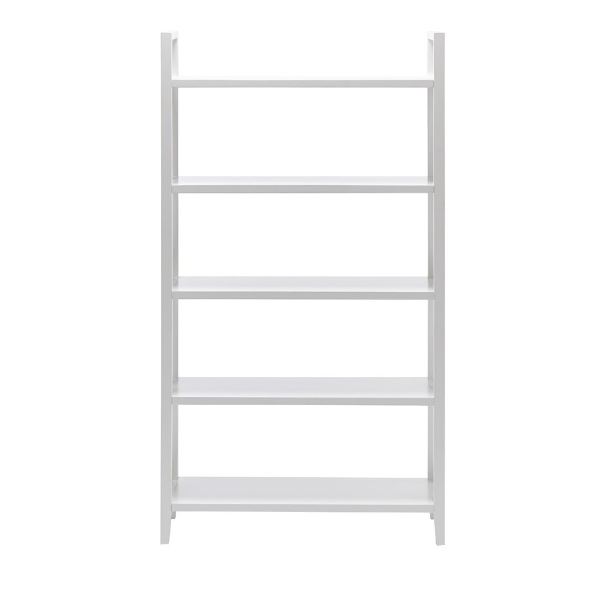 White tiered bookshelf store