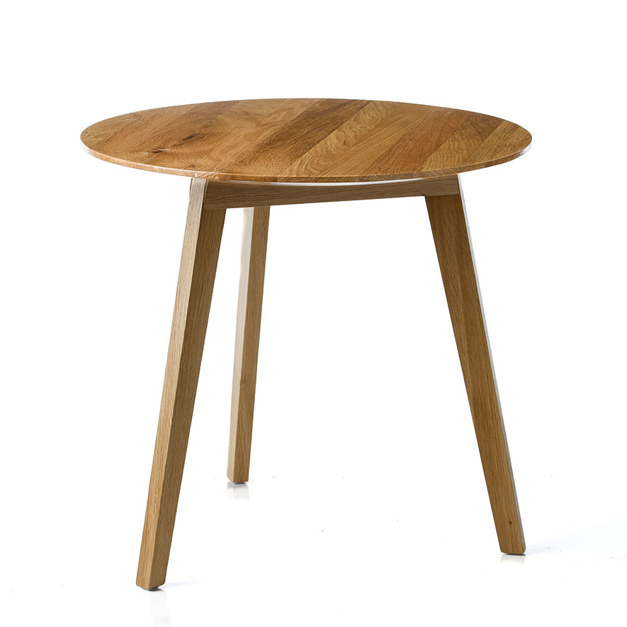 Home Republic - Dane Natural Oak Side Table | Adairs