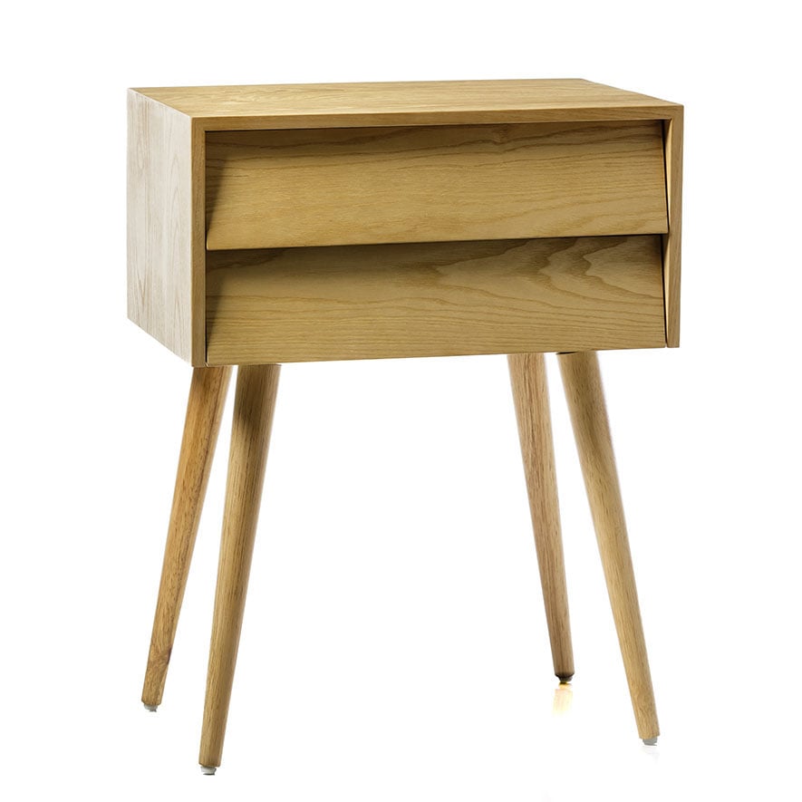 Home Republic - Rosella Bedside Table Ash | Adairs