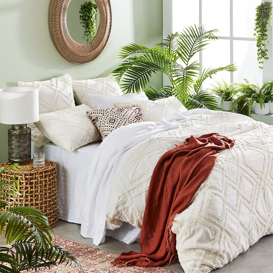 Home Republic - Malay Collection Side Table Natural | Adairs