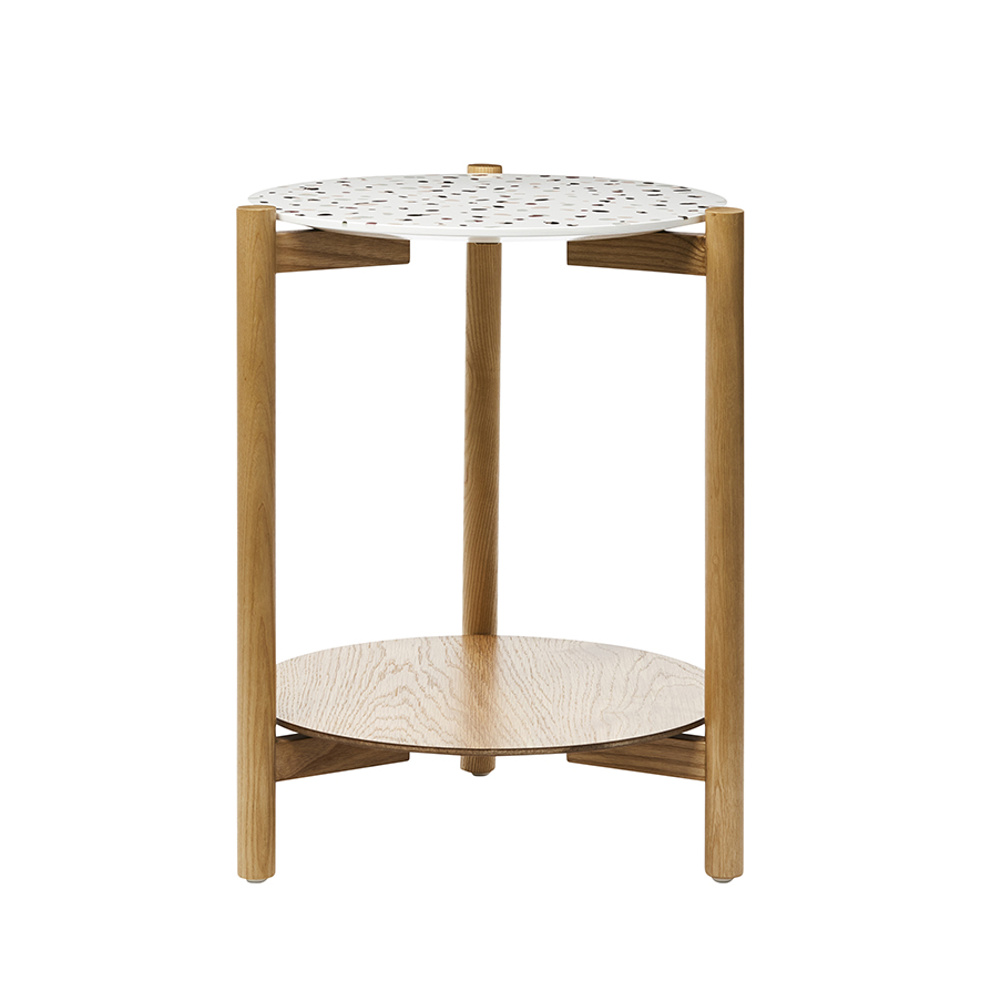 Home Republic - Serengeti Spot & Ash Side Table | Adairs