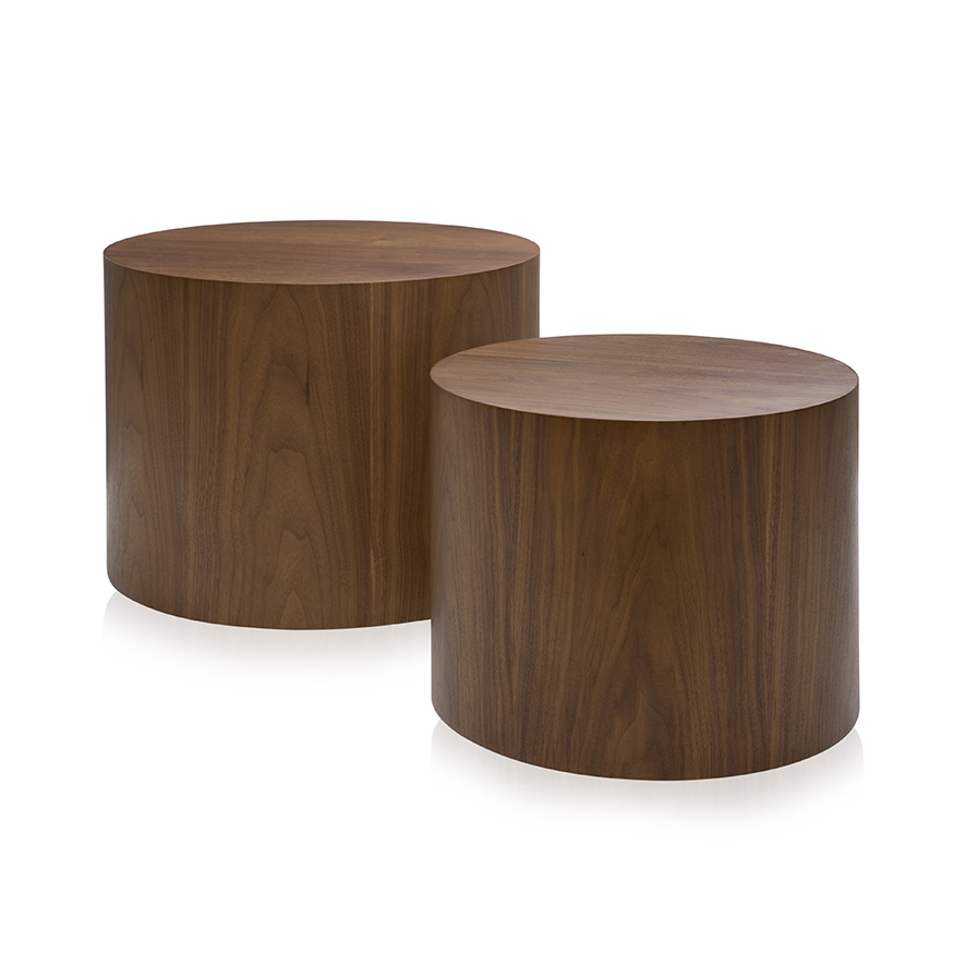 Mercer + Reid - Nesting Orbit Tables Walnut Set of 2 | Adairs