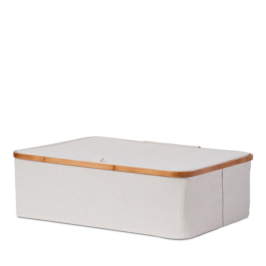 Fabric underbed storage store