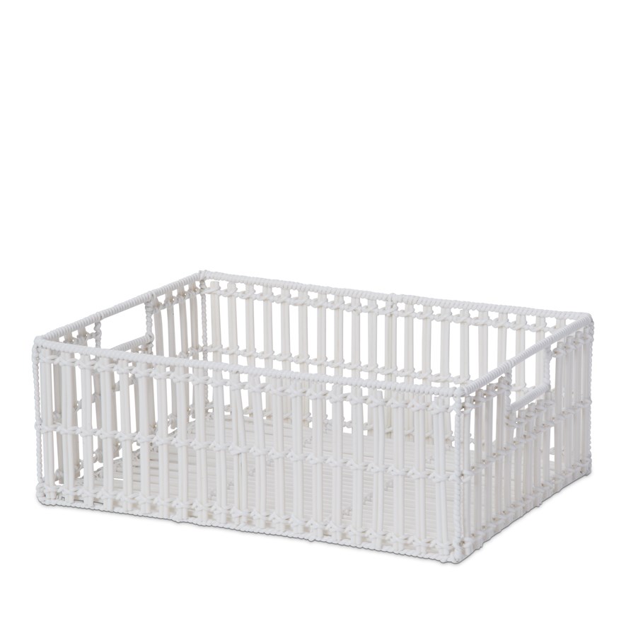 Echo White Baskets | Adairs