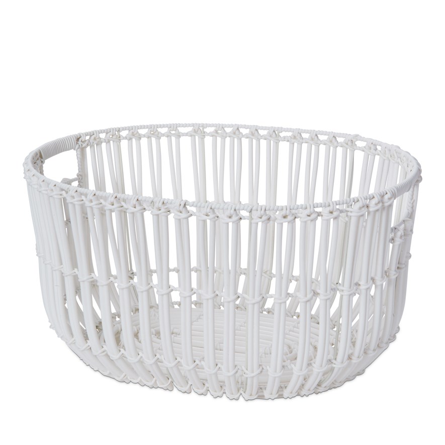 Echo White Wash Basket | Adairs