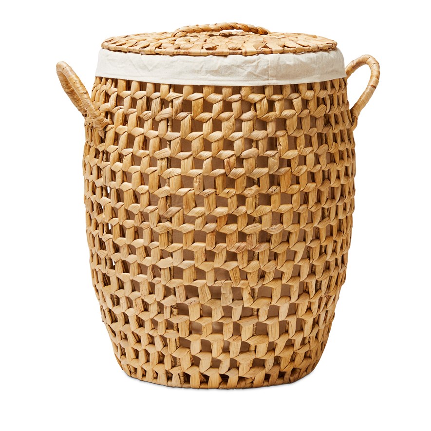 Natural Alfie Laundry Basket | Adairs