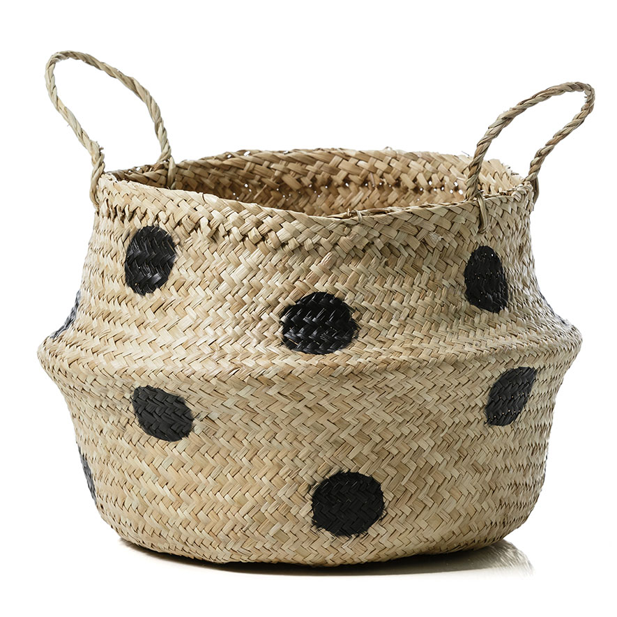 Home Republic - Spotty Basket - Homewares - Home Decor - Adairs Online