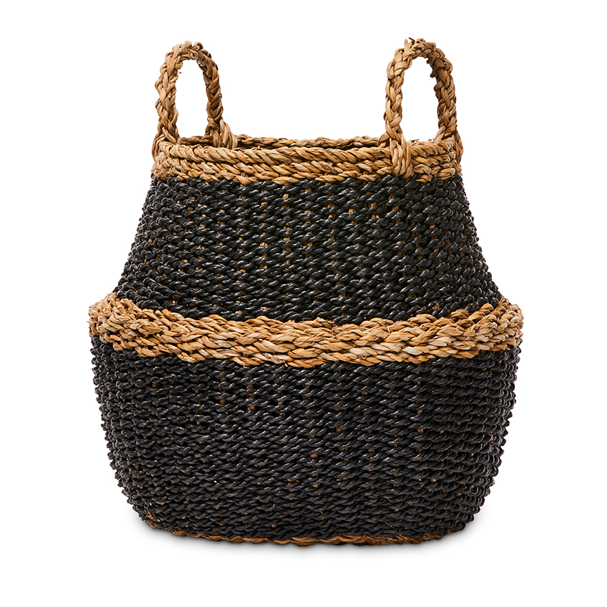 Madrid Grey Basket | Adairs