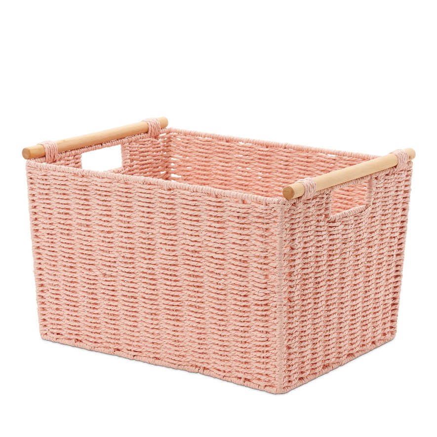 Kendrick Blush Basket | Adairs