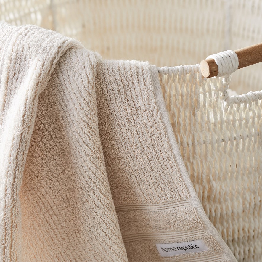 Kendrick White Laundry Baskets | Adairs