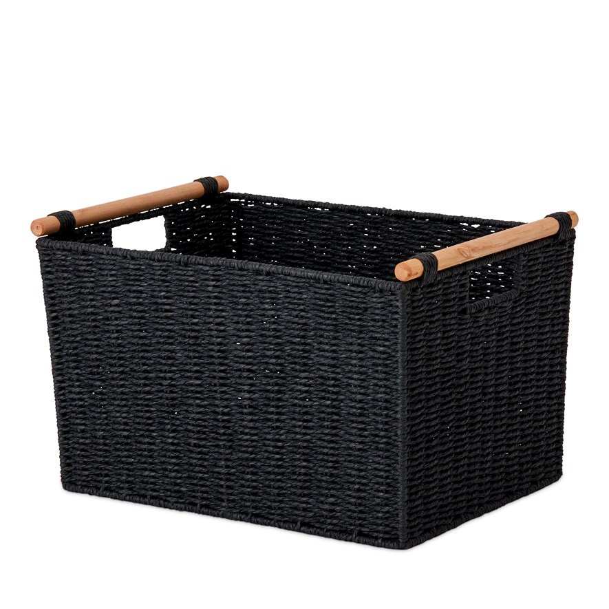Kendrick Black Baskets | Adairs