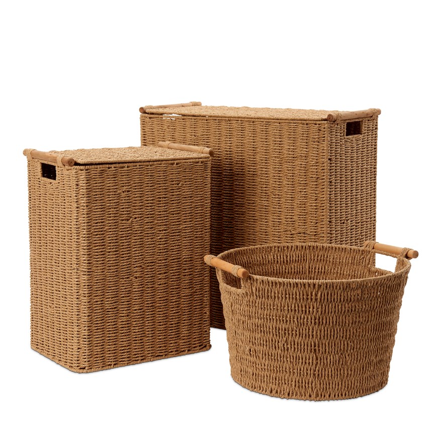 Kendrick Natural Wash Basket | Adairs