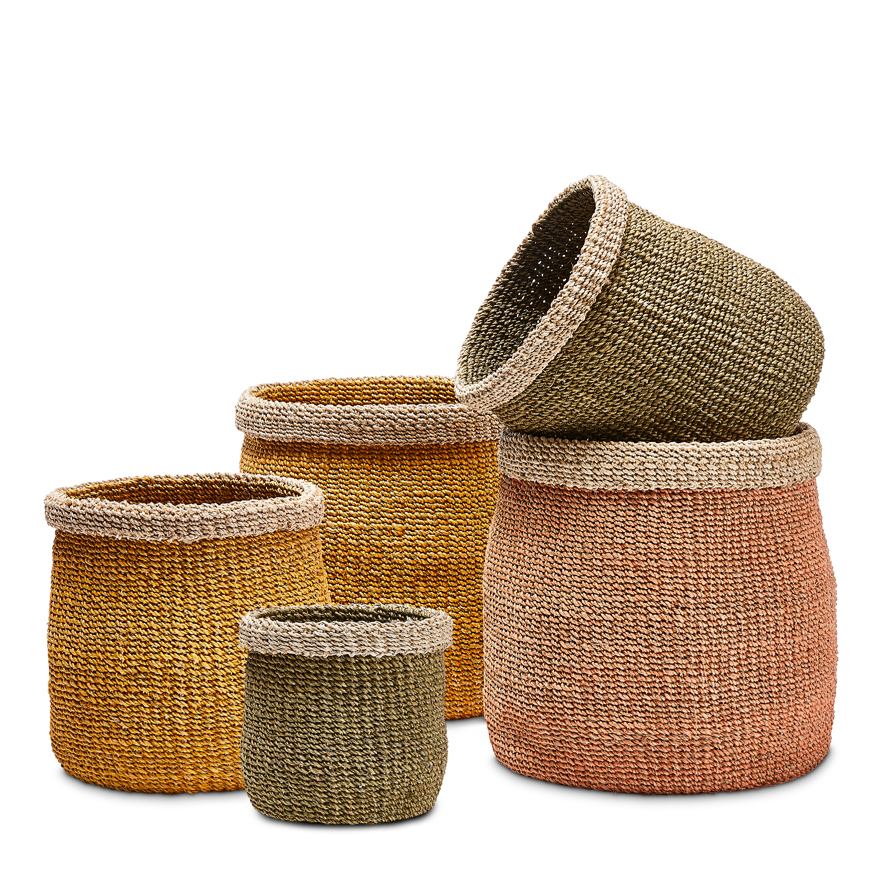 Marengo Green & Natural Basket | Adairs