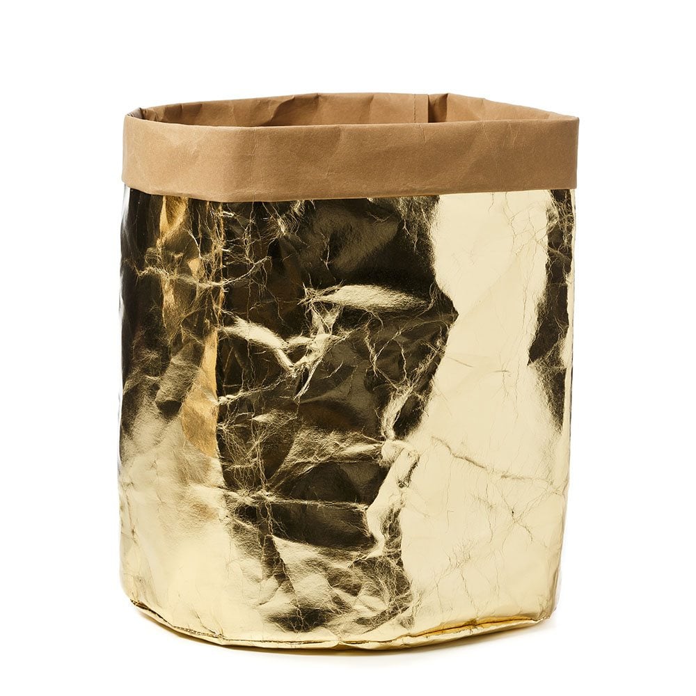 Home Republic - Eve Paper Pouch Metallic Gold | Adairs
