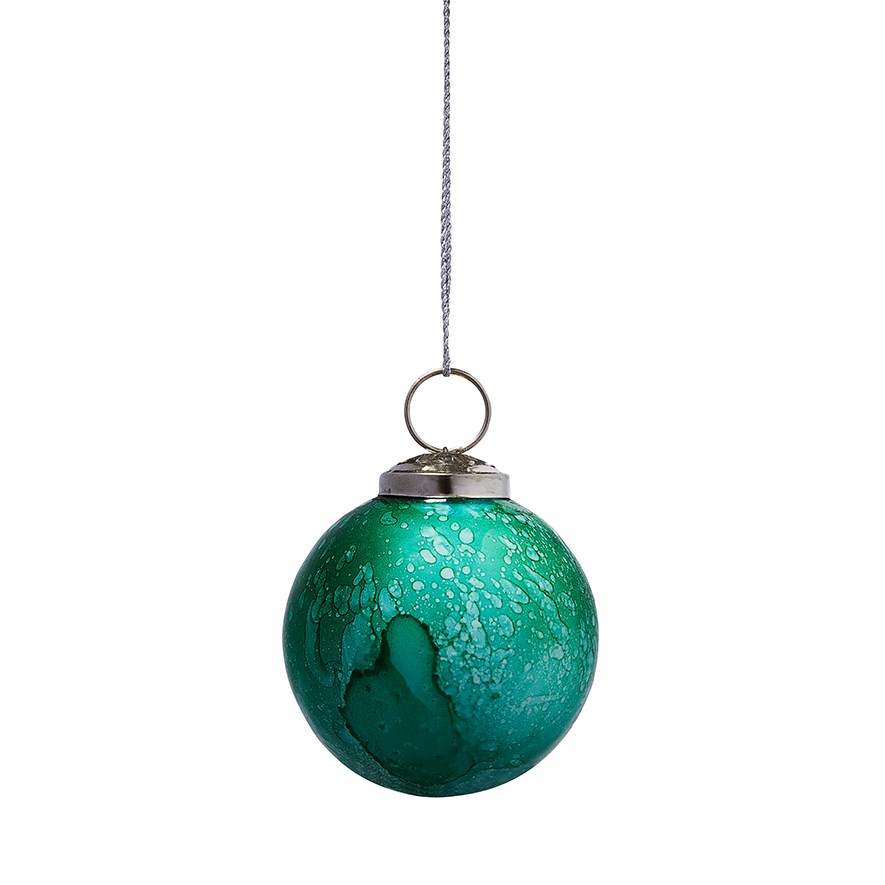 Marble Apple Bauble | Adairs