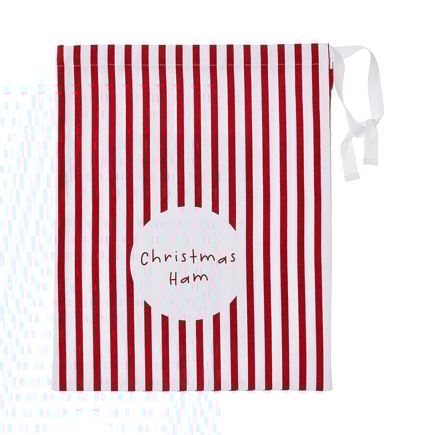 Christmas Striped Ham Bag | Adairs