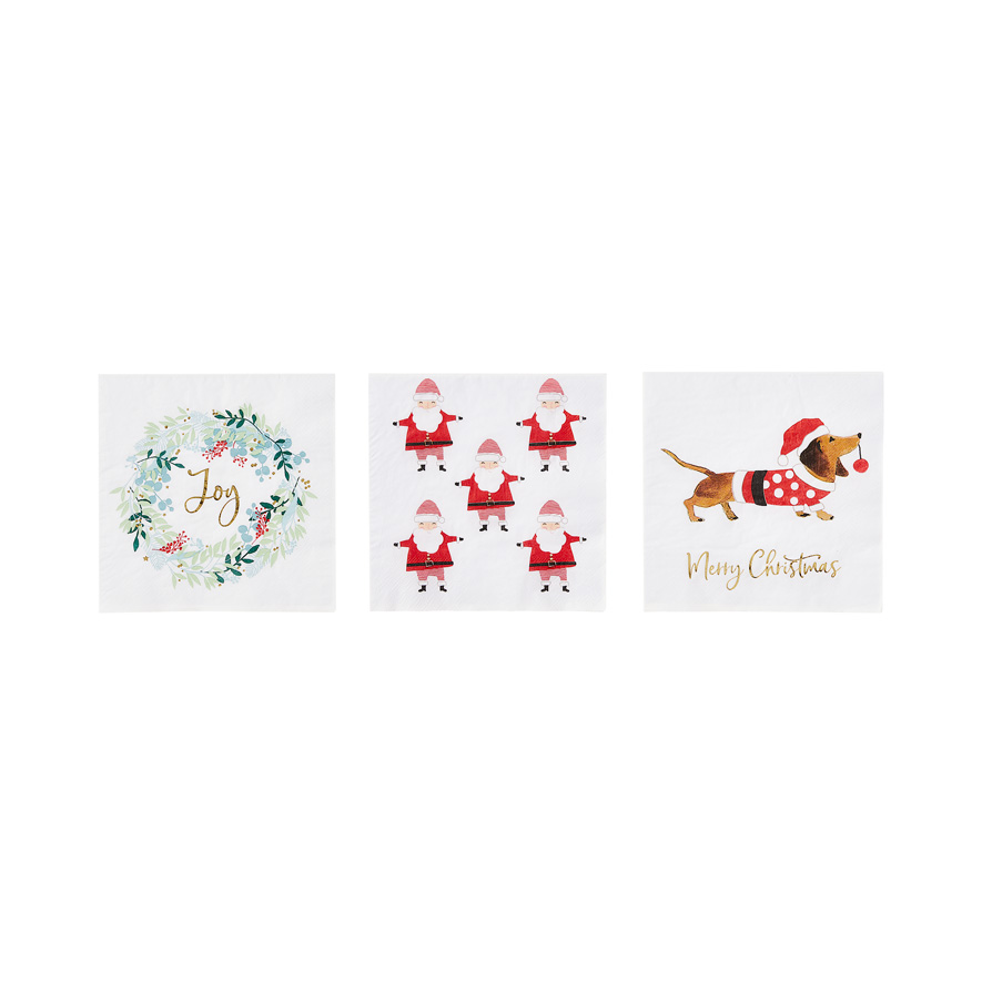 Festive Paper Napkins | Homewares | Adairs