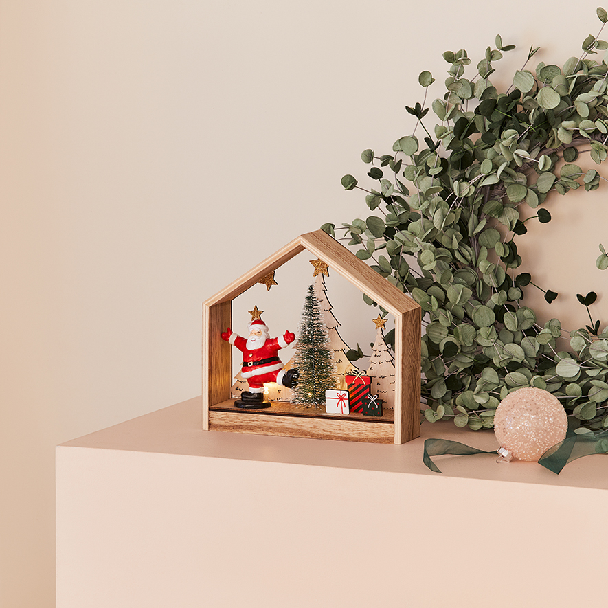 Festive Decorative Santa Scene | Adairs