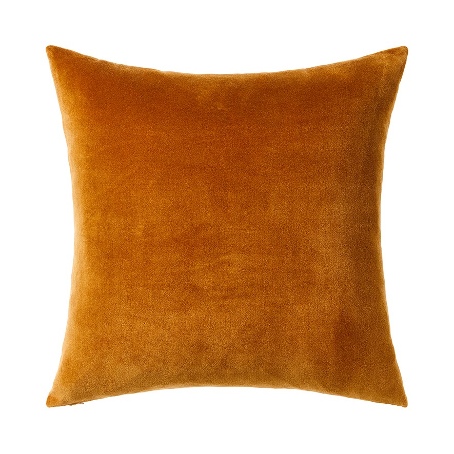 Bombay Amber Velvet Cushion | Adairs