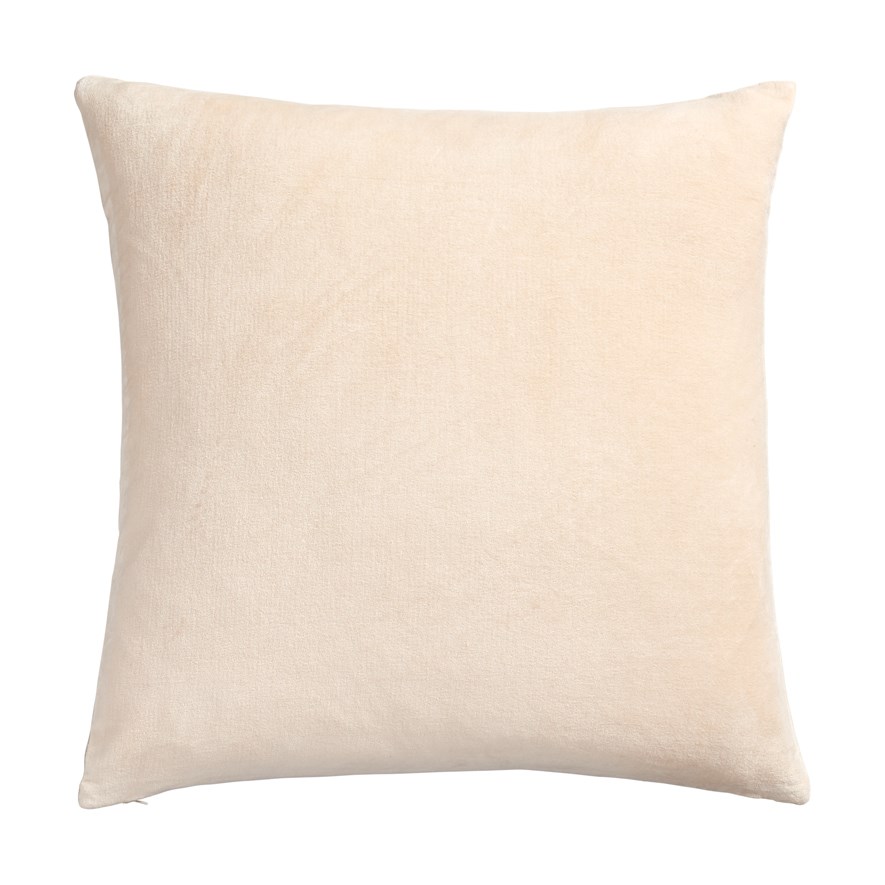 Bombay Ivory Velvet Cushion | Adairs