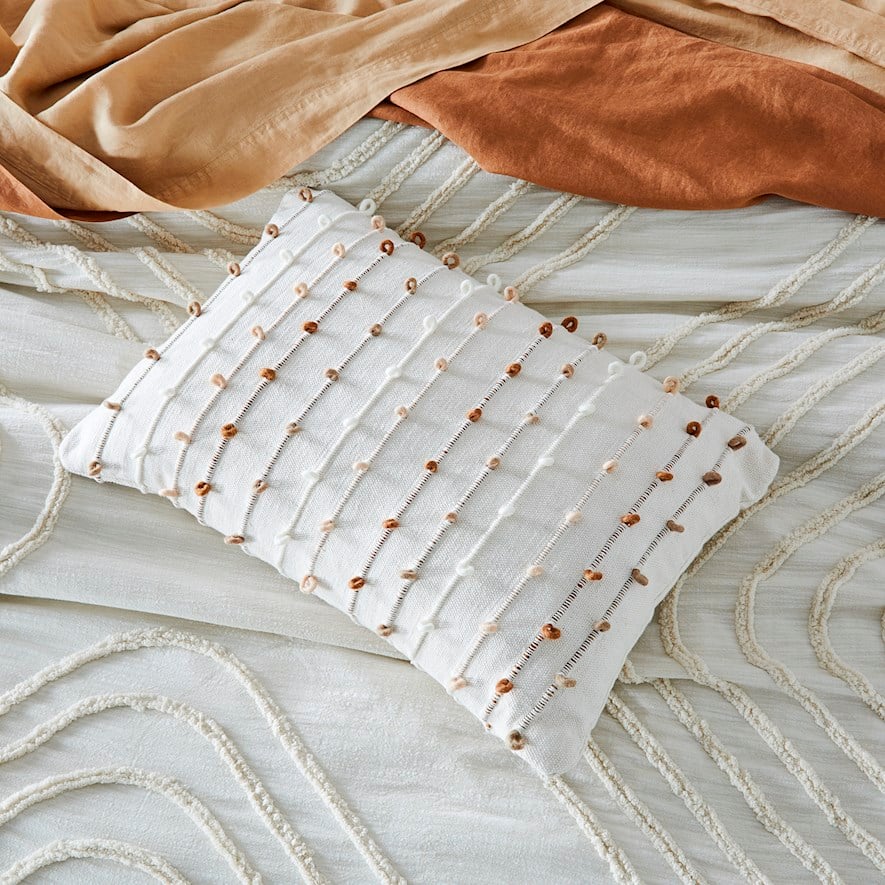 Babylon Slate Loop Cushion | Adairs