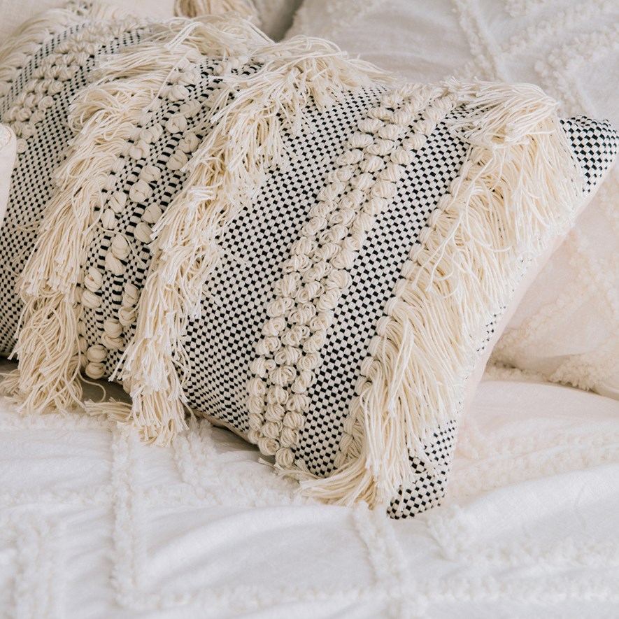 Axel Long Cushion Natural | Adairs