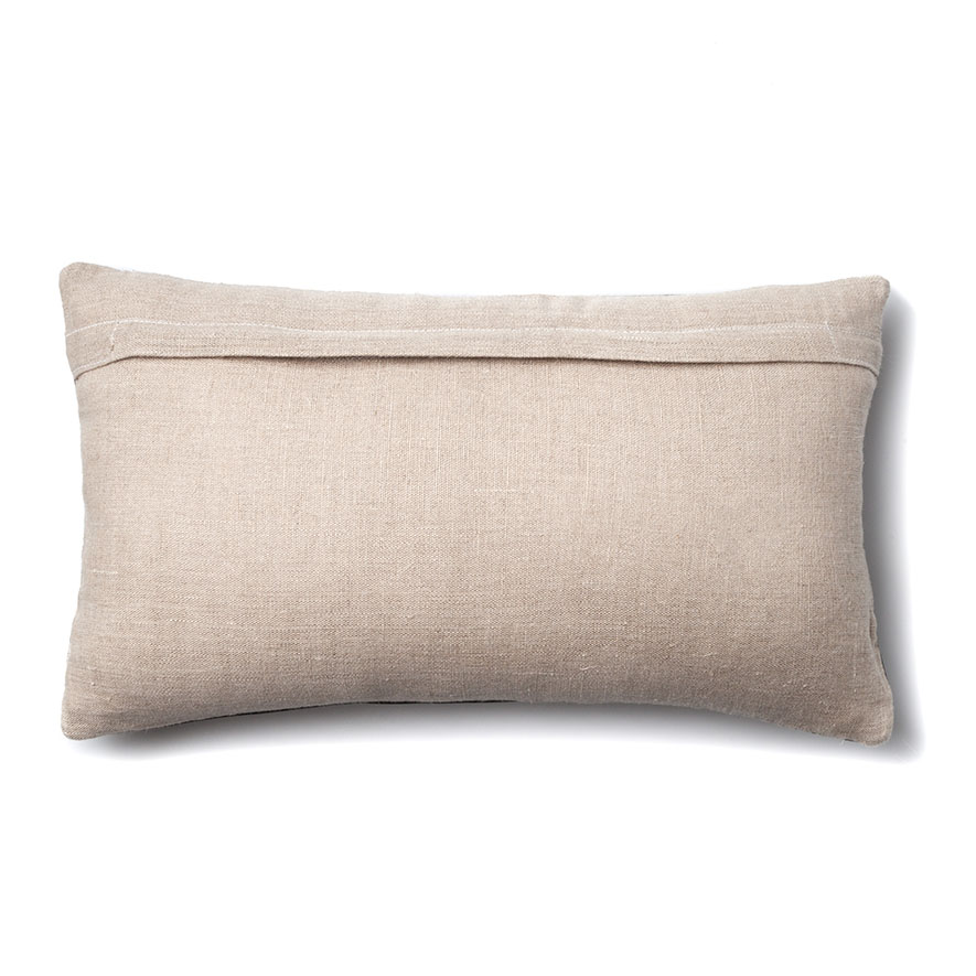 Brixton Leather Long Cushion Tan | Adairs