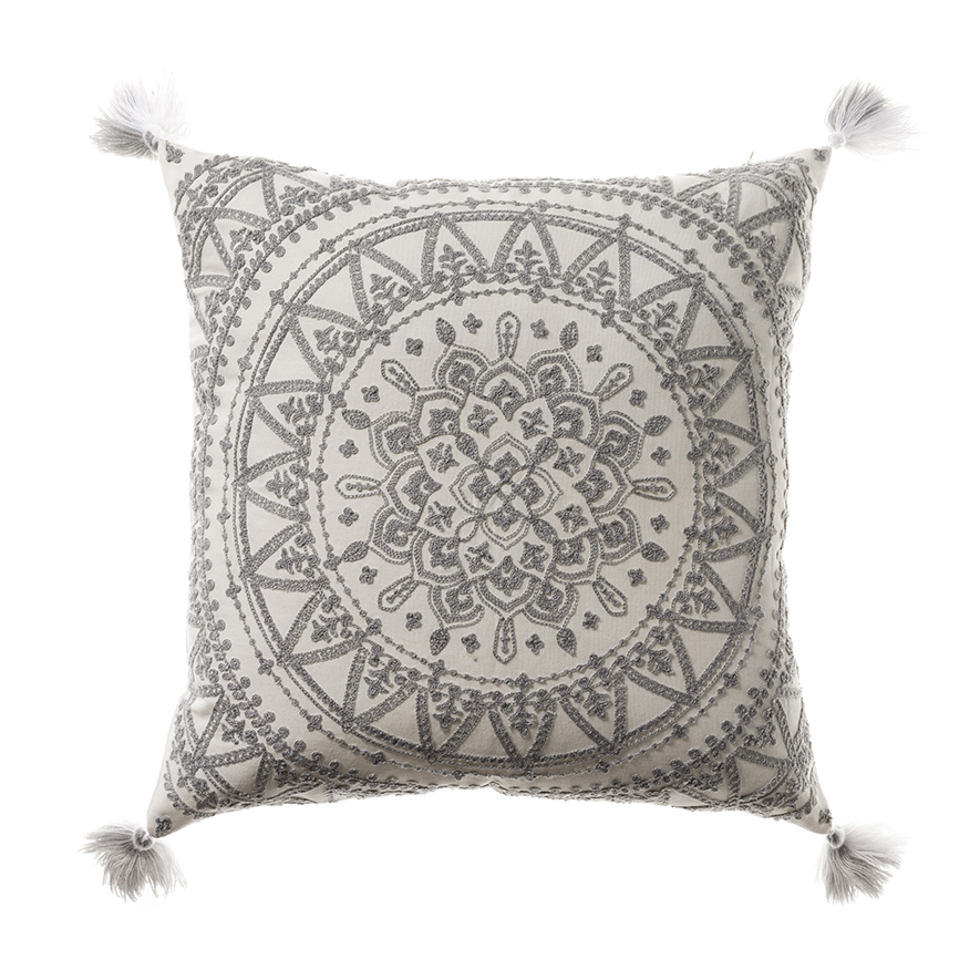 Mandala Cushion Cloud | Adairs