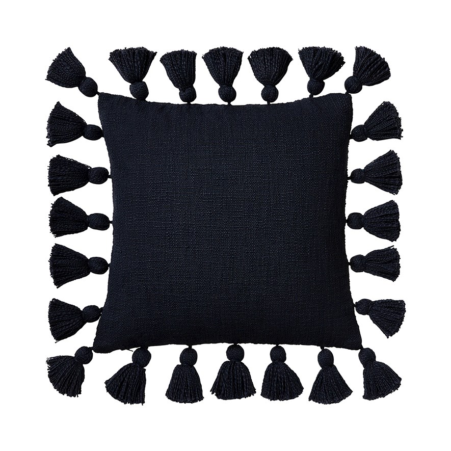 Aries Navy Cushion | Adairs